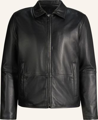 Strellson Lederjacke schwarz