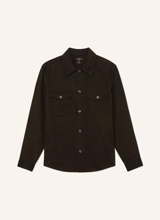 Reiss Reiss Cord-Overshirt Kai gruen