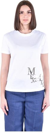 Max Mara Femme, Tops, Blanc, Taille: 40 FR T-Chemises
