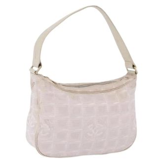 Chanel Pre-owned Vintage Canvas Shoulder Bag - - Pre-owned - Damen - Beige - ONE SIZE