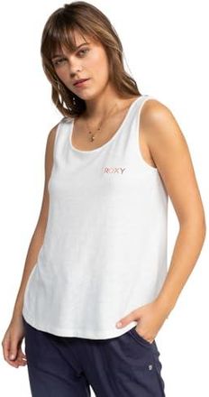 Roxy Femme Saturdaze Tank T-Shirt, Snow White, L EU