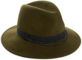 Saison 1865 Chapeau fedora en laine
