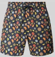 Colmar Regular Fit Swimshorts mit Allover-Motiv-Print