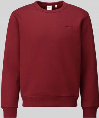 Pepe Jeans London Regular Fit Sweatshirt aus Baumwoll-Mix Modell Jefferson