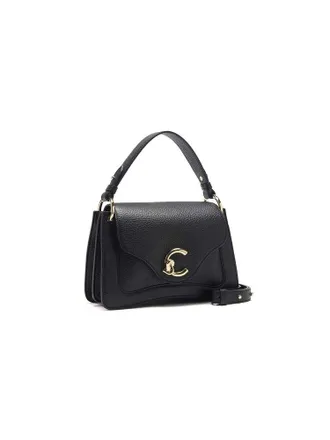 Coccinelle Womens Handbag Black Cowhide Bags - Handbags