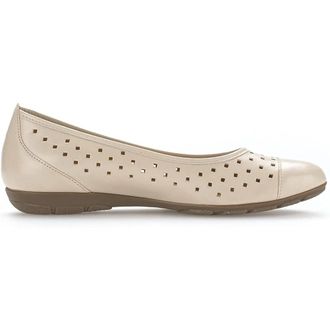 Gabor Bequeme Ballerina Schuhe - - Shoes - Damen - Beige - 36 EU