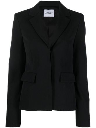 AMBUSH Einreihiger Blazer - Schwarz