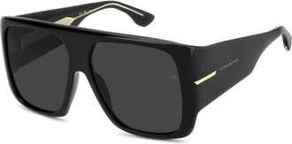 Victoria Beckham Femme, Accessoires, Noir, Taille: 60 MM Vb7007/S Lunettes de soleil