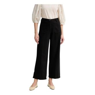 Sessun Femme, Pantalons, Noir, Taille: 38 FR Pantalon large