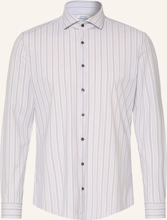 Paul Paul Hemd Shaped Fit braun