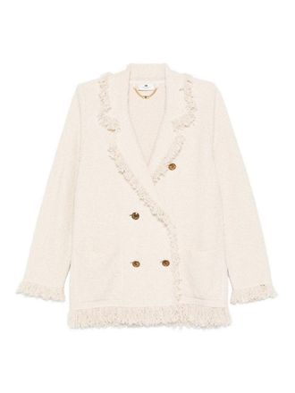 Elisabetta Franchi Blazer - Creme
