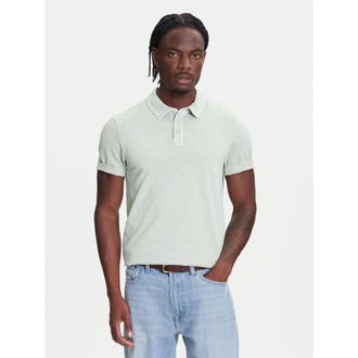 Mustang Jeans Mustang Poloshirt Palco 1016505 Gr&uuml;n Regular Fit