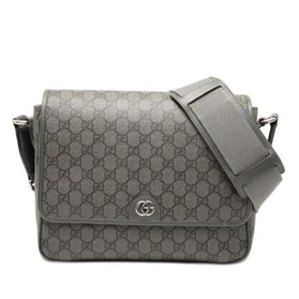 Gucci Pre-owned Canvas Crossbody Bag - - Pre-owned - Damen - Grau - ONE SIZE