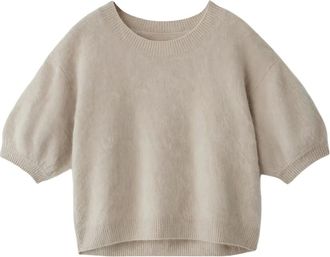 Lisa Yang Damen, Strickwaren, Beige, XSGr&ouml;&szlig;e