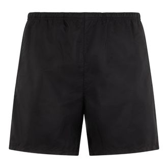 Prada Re-Nylon Shorts - - Shorts - Herren - Schwarzk - XL