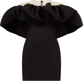 DAVID KOMA David Koma, Femme, Robes, Noir, Taille: 38 FR Robes de soir&eacute;e