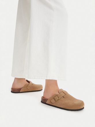 Lasocki Pantoletten Lasocki CEO-GBSUM22-3021 Dunkelbeige