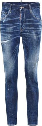 Dsquared2 Homme, Jeans, Bleu, Taille: L Dark Easy Wash Skater Jeans