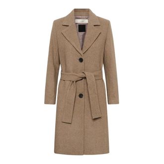 Inwear Femme, Manteaux, Beige, Taille: 46 FR Manteau Ceintur&eacute;