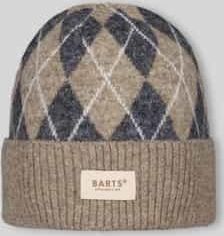 Barts M&uuml;tze mit Label-Patch Modell SEUMAR