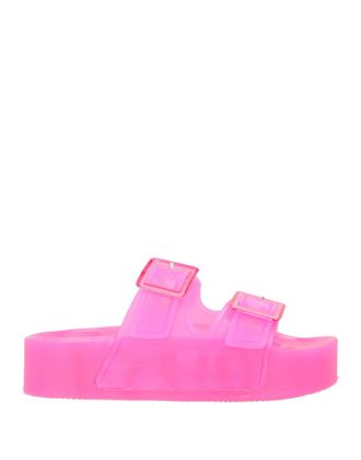 Colors Of California HIGH JELLY SANDAL 2 BUCKLES