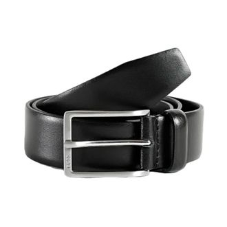 HUGO BOSS Homme, Accessoires, Noir, Taille: 105 CM Ceinture en cuir Erman-L Sz35