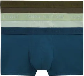 Tommy Hilfiger Boxer uni en coton BCI m&eacute;lang&eacute;