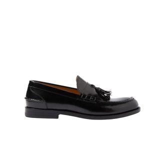 Scarosso Elegante Loafers - Handgefertigt - - Shoes - Damen - Schwarzk - 38 EU