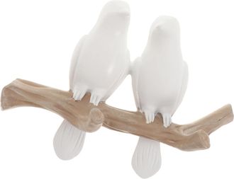 SM SunniMix auf Design Garderobenhaken Kleiderhaken Wandhaken Mantelhaken schm&uuml;cken, bis 4, 2 V&ouml;gel