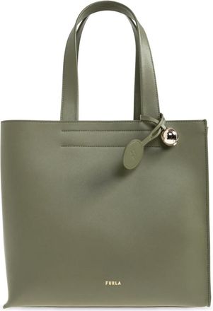 Furla Femme, Sacs, Vert, Taille: ONE Size Divide Medium Shopper Bag