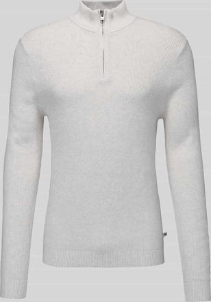s.Oliver Red Label Regular Fit Troyer aus reiner Baumwolle