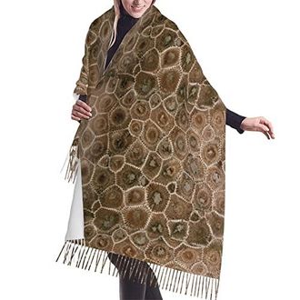 Generic Pierre De Petoskey Femme Etole Avec Gland Ch&acirc;le Wrap &Eacute;pais Ch&acirc;le Pour Hiver Mariage Automne Cadeau