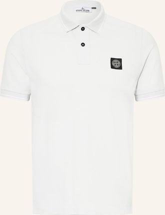 Stone Island Piqu&eacute;-Poloshirt blau