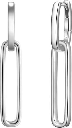 Glanzst&uuml;cke M&uuml;nchen Ohrringe - Sterling Silber Creolen - Gr. unisize - in Silber - f&uuml;r Damen