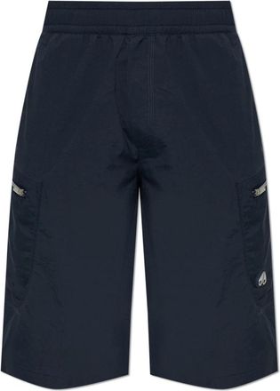 Moose Knuckles Homme, Shorts, Bleu, Taille: M Short Shorts