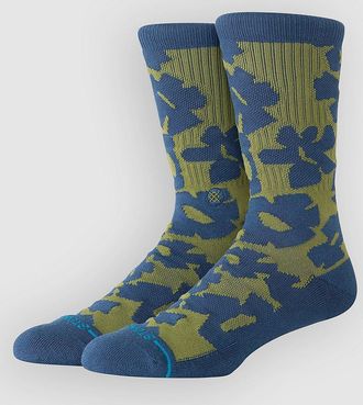 Stance Stomped Crew Socks olive