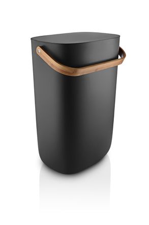 Eva Solo | Reflect Recycling-Abfallbehälter 33 L | Abfallbehälter im großen Format effizient trennen und recyceln | Intelligente automatische Deckelbalance | S