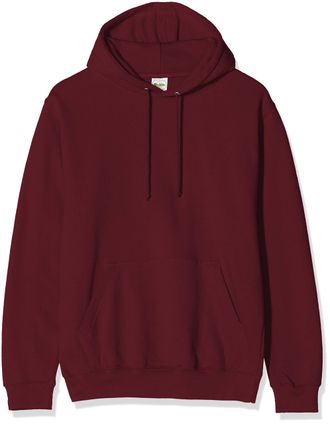Awdis Herren Kapuzenpullover COLLEGE HOODIE, Rot (Burgundy), L