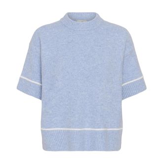 Kaffe KAjinie Pullover - - Knitwear - Damen - Blau - XS