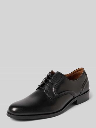 Clarks Schn&uuml;rschuh aus Rindsnappa mit Gummisohle