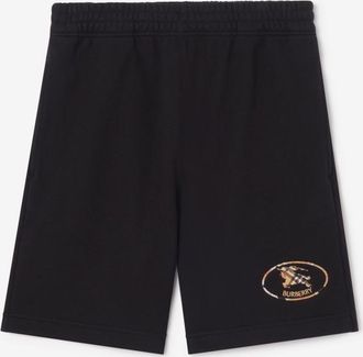 Burberry Short en coton Knight Check, Size: XXXL