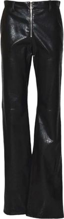 Msgm Msgm, Femme, Pantalons, Noir, Taille: 38 FR Wide Pantalons