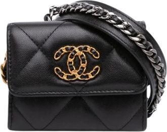 Chanel Sac bandouli&egrave;re matelass&eacute; mini matelass&eacute; doccasion - Femme - Pre-owned - Noir - Taille: ONE Size