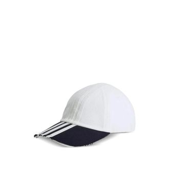 Yohji Yamamoto Homme, Accessoires, Blanc, Taille: ONE Size Stripes Cap