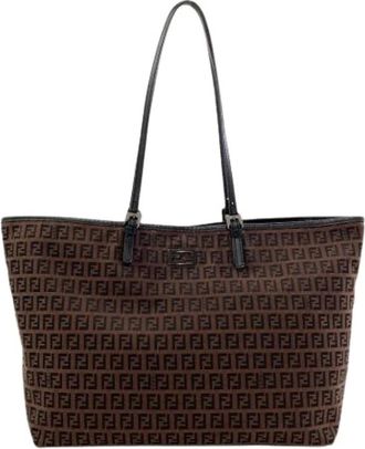 Fendi Pre-owned Tote bag - Femme - Pre-owned - Brun - Taille: ONE Size