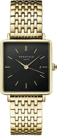 Rosefield Uhr - Damenuhr Boxy - Gr. unisize - in Schwarz - f&uuml;r Damen
