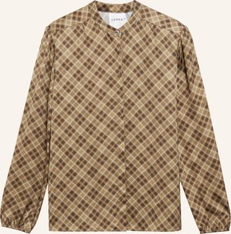 Comma Comma Bluse braun
