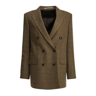Tagliatore Jasmine Blazer - Femme - Vestes - Brun - Taille: 34 FR