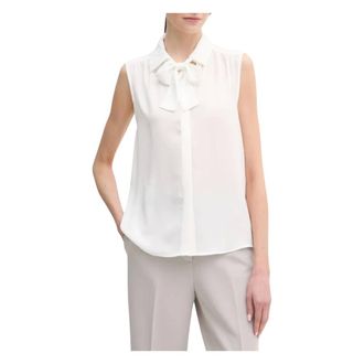 Silvian Heach Femme, Blouses et Chemises, Blanc, Taille: 42 FR Chemise Onnis