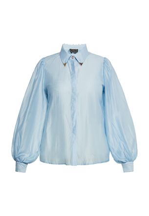Faina Hemd Damen hellblau